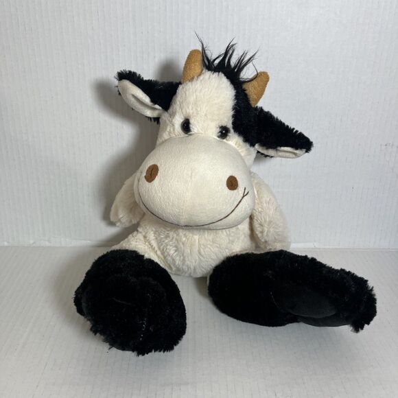 Snook Toots | Toys | Snoot Toots Cow Weighted Plush Calf Gray White ...